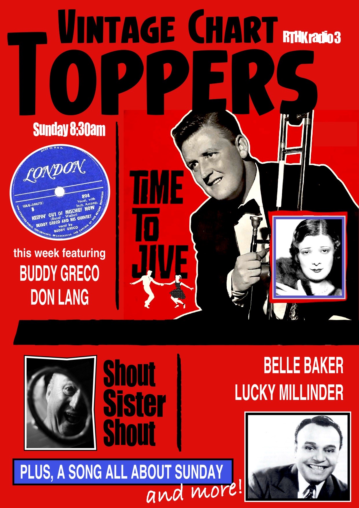 香港電台網站 : 第三台|Vintage Chart Toppers|Them Bones!